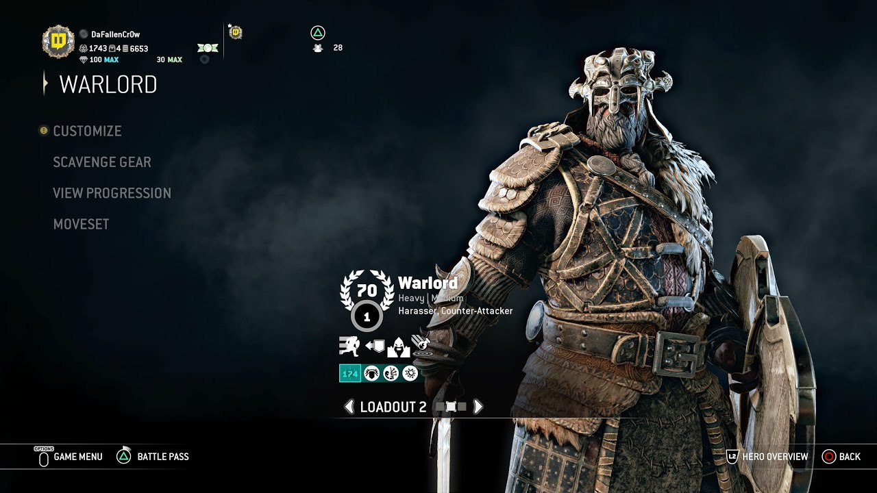[For Honor] What 70 reps of Warlord looks like - YouTube