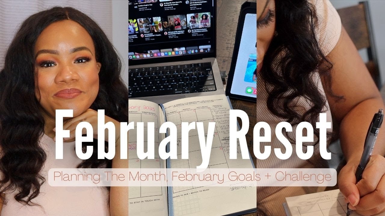February Reset 2023 | January Challenge Update + February Goal Setting - YouTube