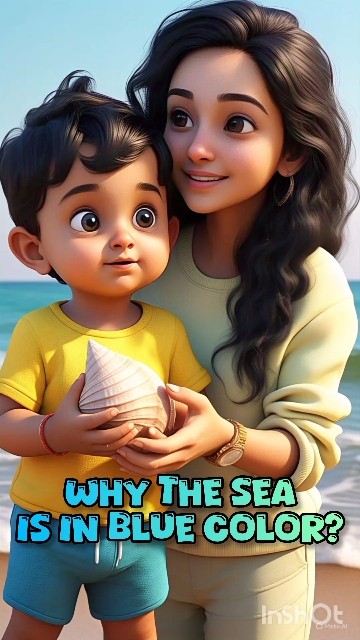 Why The sea is in blue color ?🌊 | Amma Cutty Stories Series Ep 10 |Fun ...