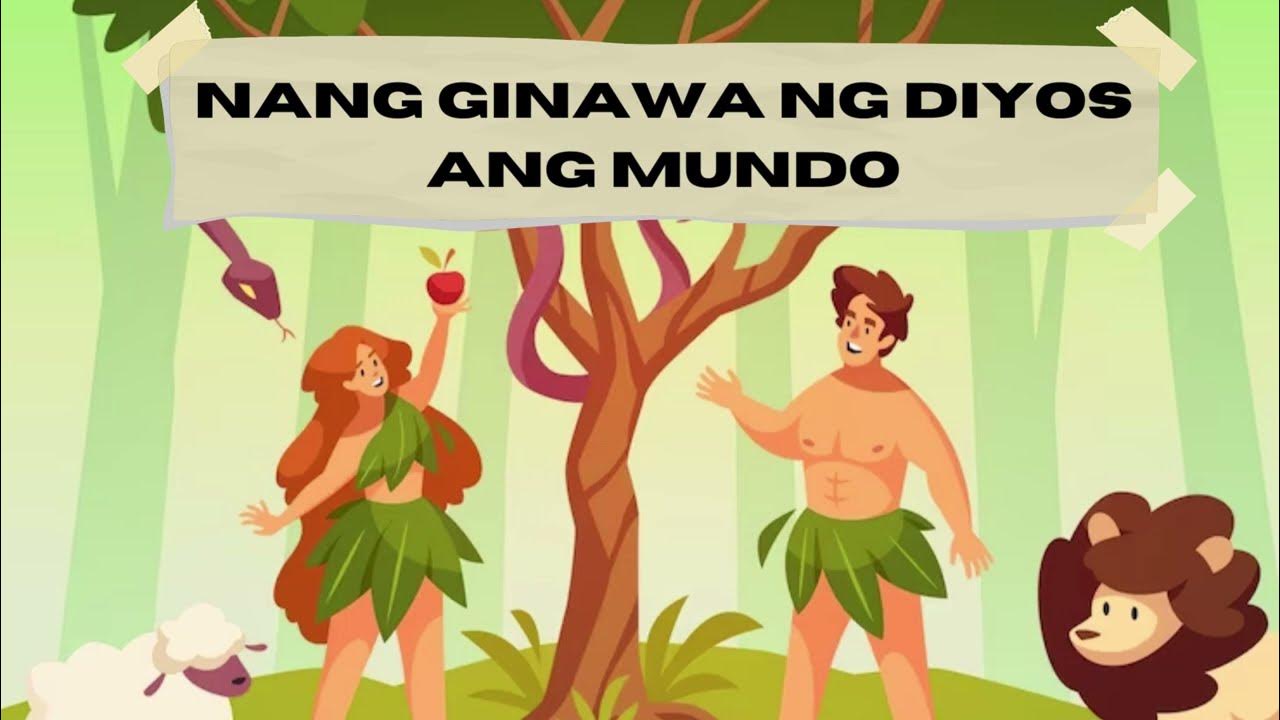 Kwento- NANG GINAWA NG DIYOS ANG MUNDO - YouTube
