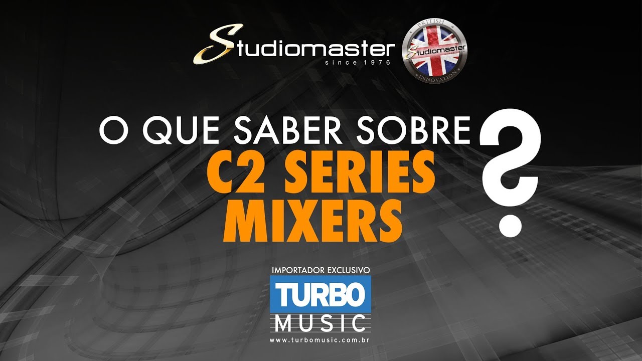 StudioMaster - C2 Series Mixers - YouTube
