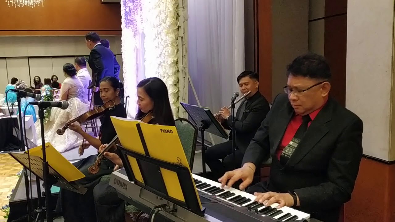 TAGAYTAY WEDDING MUSICIANS "Hanggang" Wency C. STRING QUARTET MANILA ...