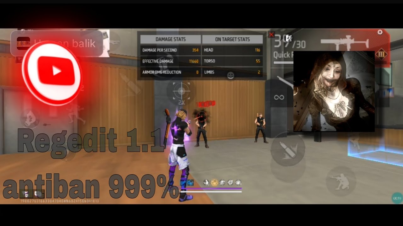 REGEDIT EZ HEAD 1.1‼️ FFM & FFB 🔥 NEW PACTH 3MB‼️ANTIBAN FOR ALL MODES☠ ...