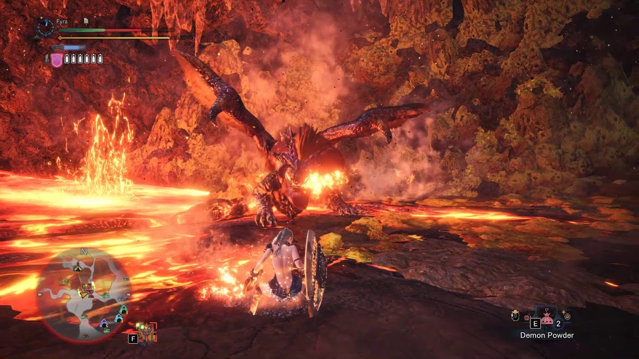 MHW : Arch Tempered Teostra 5'16 - Charge Blade - YouTube