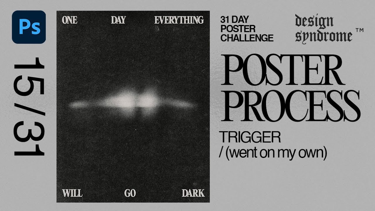 Made a Poster about the end 💀 - 15/31 (Speed Art ) 31 Days Poster ...