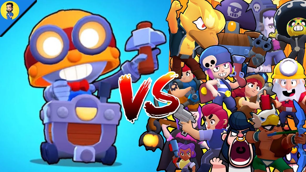 CARL 1v1 contra TODOS los BRAWLERS | Consejos para aprovechar su DPS ...