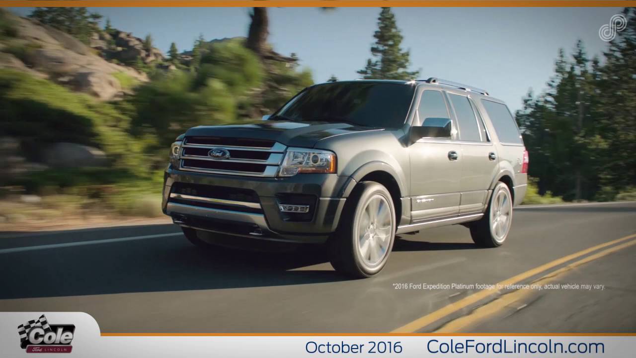 Cole Ford Lincoln October Offers SPS - YouTube