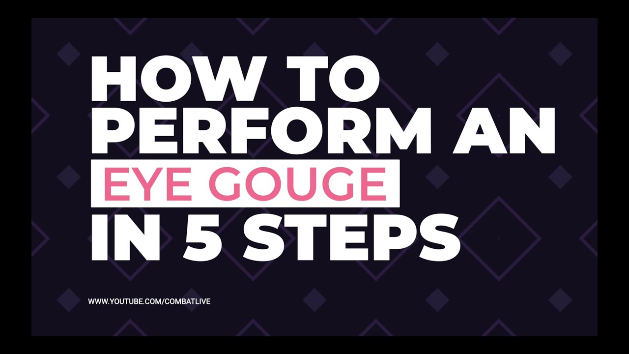 HOW TO | How to PERFORM AN EYE GOUGE for Stage Combat | #STAGECOMBAT # ...