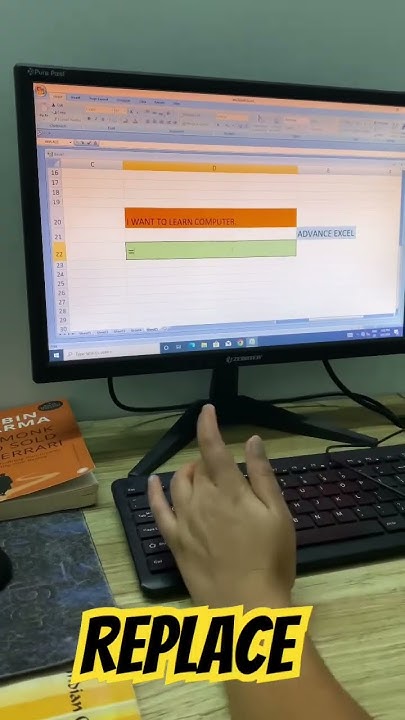 Learn To Apply Replace Excel Shortvideo Trending Viral Short Youtubeshorts Exceltutorial