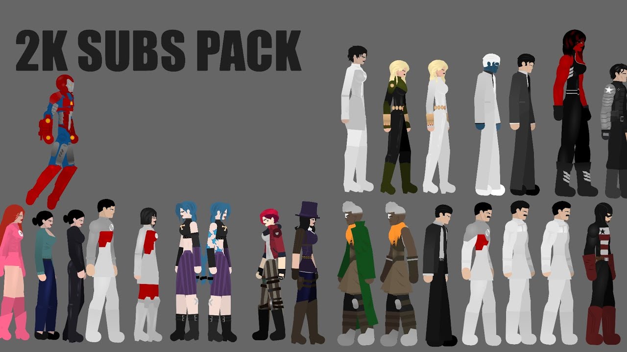 2k Subs Pack (Sticknodes) — 2k Special Video Of RRStudio - YouTube