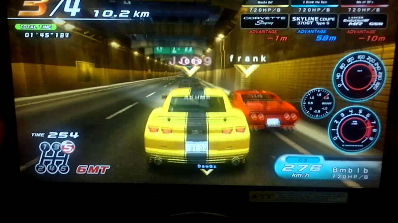 Wangan Midnight Maximum Tune 4 - VS Battle at Yaesu, Camaro plus ...