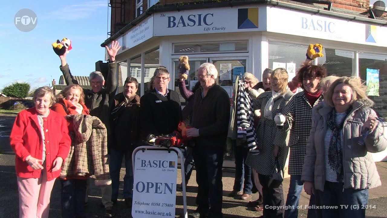 Cash Mob visits Basic Life Charity in Walton - YouTube