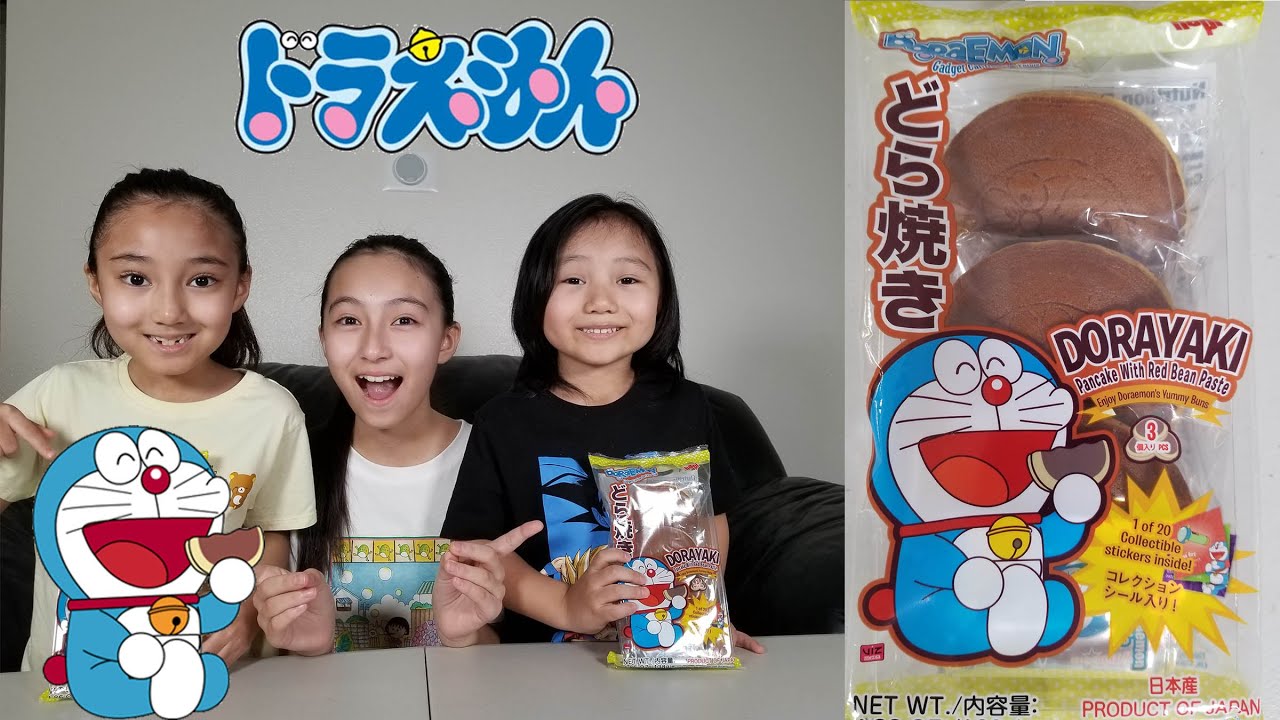 Doraemon Favorite Snack Dorayaki ドラえもん #keihikarutv - YouTube