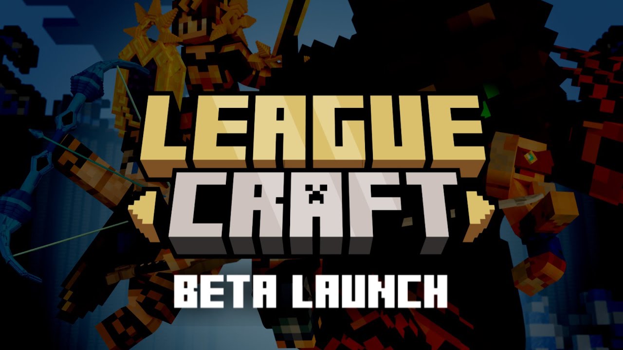 LEAGUE OF LEGENDS is now in MINECRAFT!! LeagueCraft Beta Launch - A ...