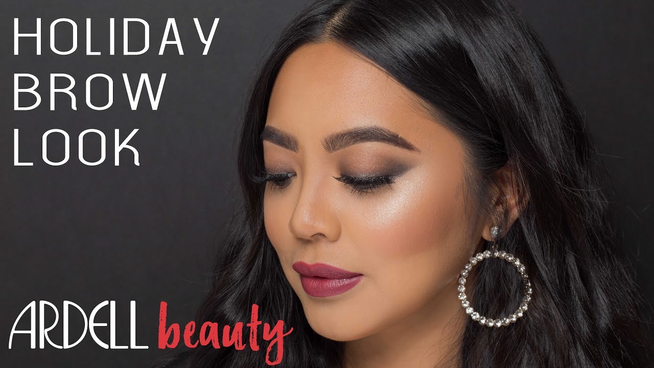 Ardell Beauty | Holiday Brow Tutorial - YouTube