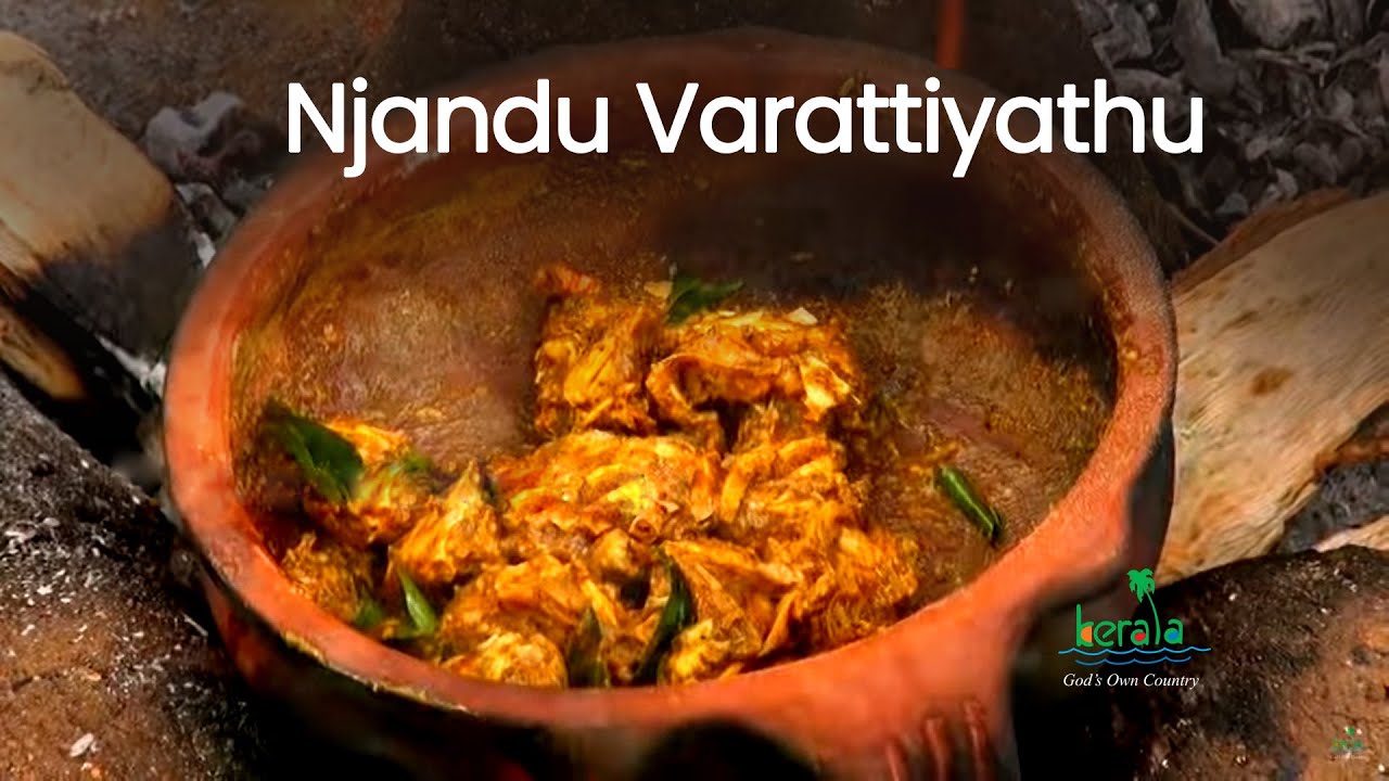Njandu Varattiyathu | Crab Roast| Authentic Tribal Dish | Kerala ...