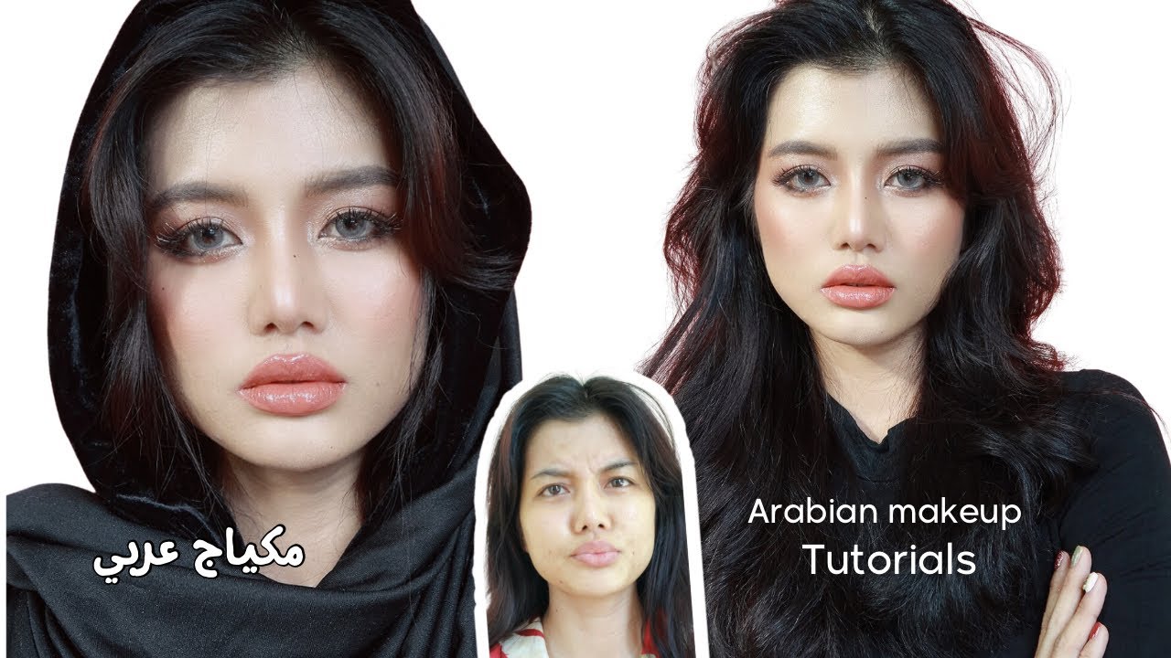 Arabian makeup tutorial مكياج عربي Sodachic makeup - YouTube