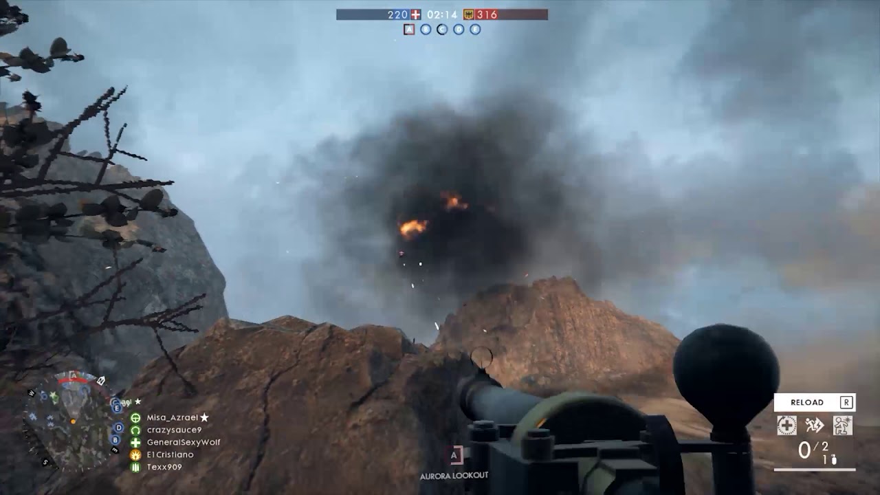 BF1 New AA Rocket Gun Gameplay - YouTube