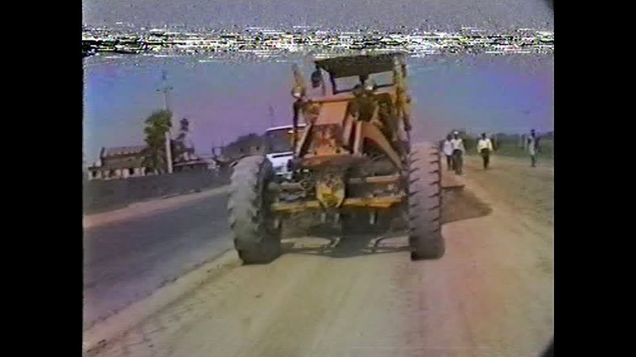 Amazing 90s Old Grader | 90s Road Construction - YouTube