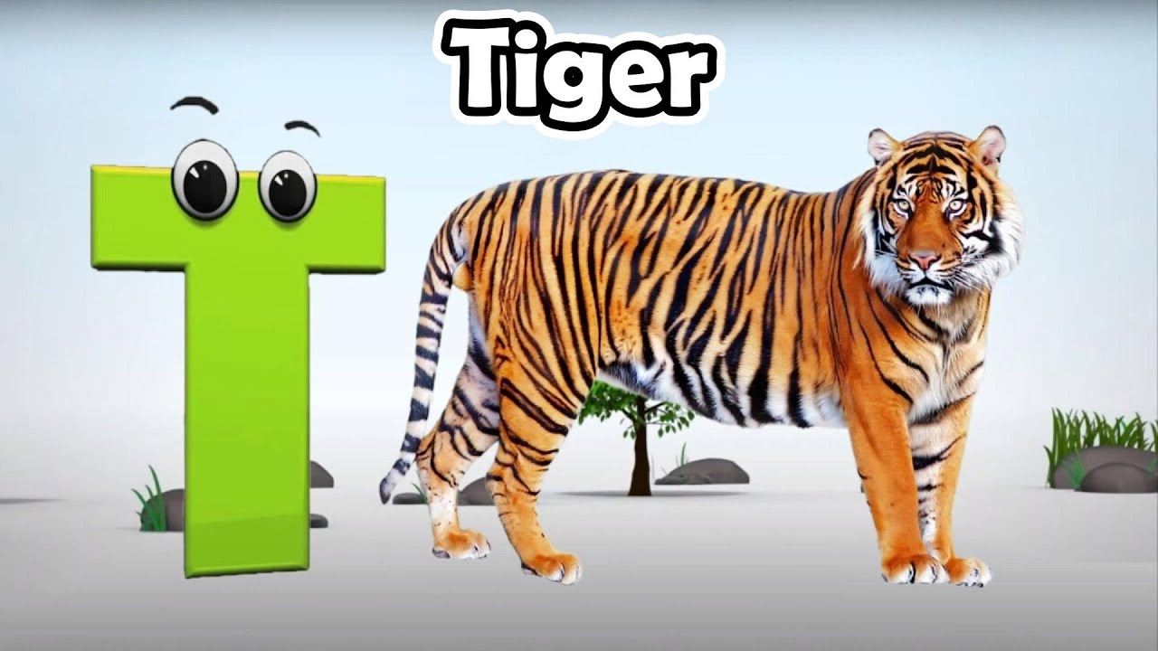 Alphabet Animals – Learn the Alphabets, Animal Names & Animal Sounds ...