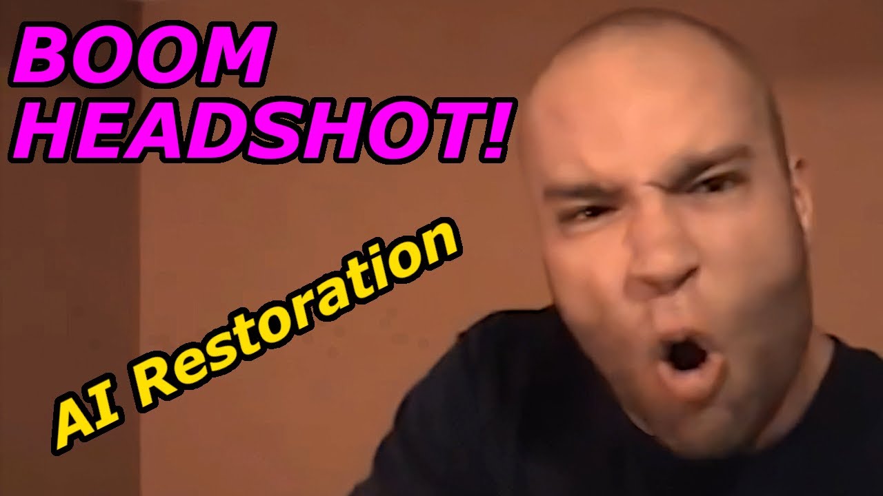 BOOM HEADSHOT! AI Remaster and Enhancement from Original Source - YouTube