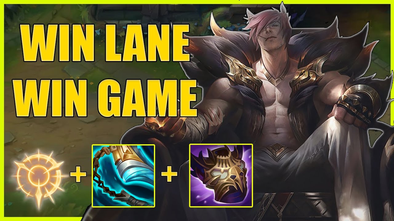 HOW TO WIN LANE AND THE GAME AS SETT TOP / SETT VS FIORA / LEAGUE OF ...