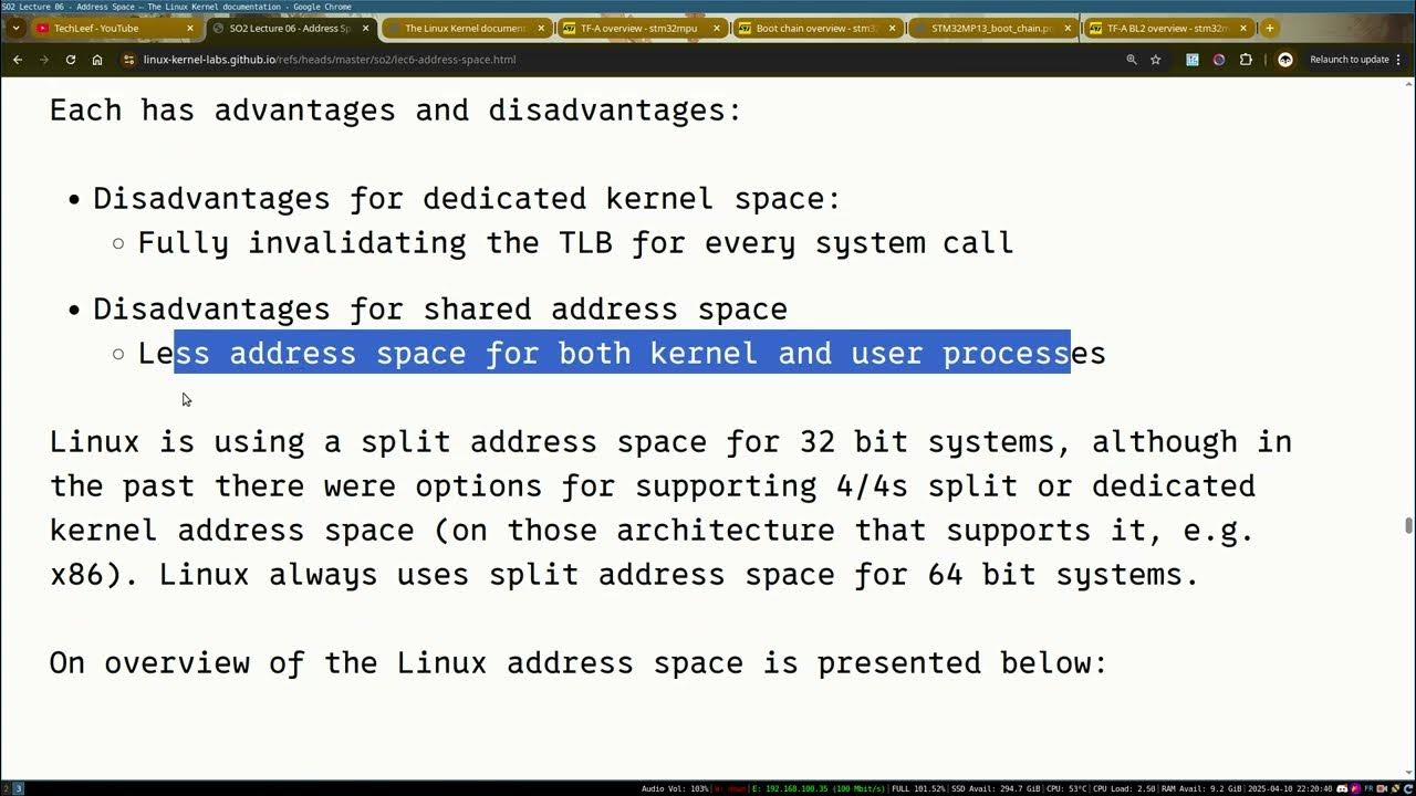 SO2 Session 24 - Lecture 6 (From Segmentation to Paging + PAE) - YouTube