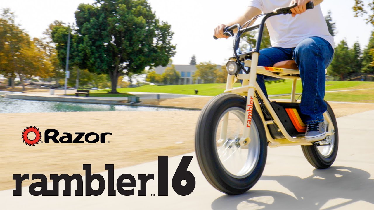 Razor Rambler 16 Electric Scooter Callouts, Moto eléctrica, jóvenes ...