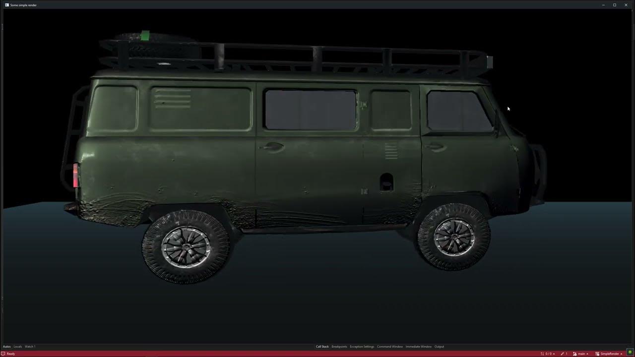 Simple OpenGL render - YouTube