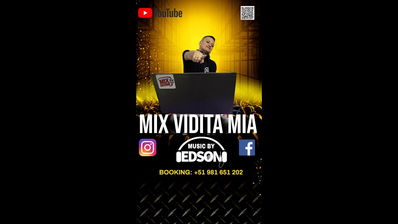 DJ EDSON - MIX VIDITA MIA (CUMBIA, MERENGUE Y SALSA) - YouTube