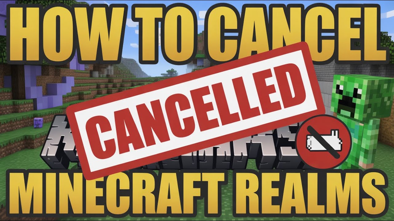 How to Cancel My Minecraft Realms Subscription? - Step by Step Tutorial ...