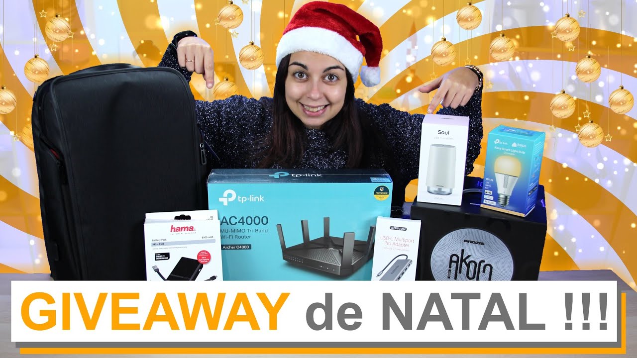 🎁 GIVEAWAY: Natal Geek 2020 🤶🎅 | Geek'alm - YouTube
