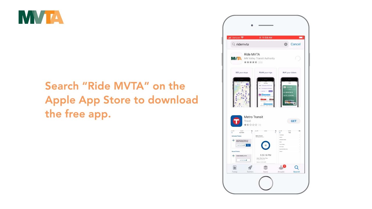 iPhone How to Book MVTA Connect - YouTube