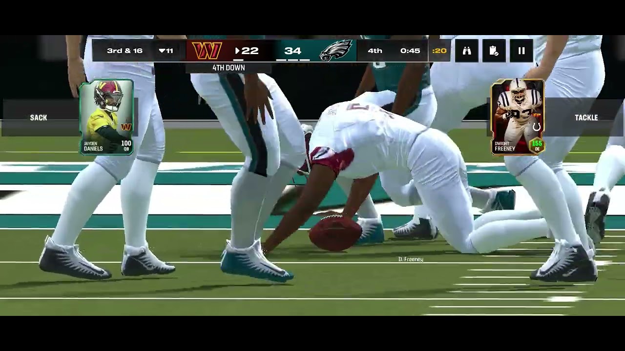 Jonathan Allen Interception - YouTube