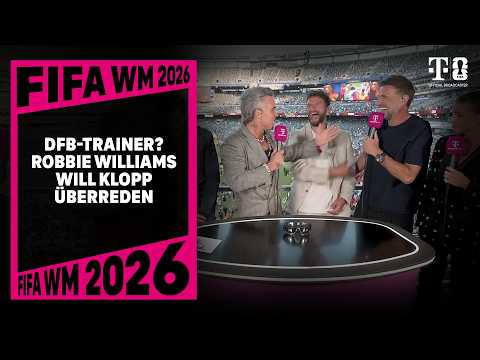 Robbie Williams zu Gast bei der MagentaTV-Crew  | FIFA WM 2026 | MAGENTA TV