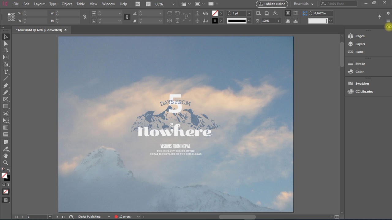 2 Tutorial Conhecendo o InDesign - YouTube