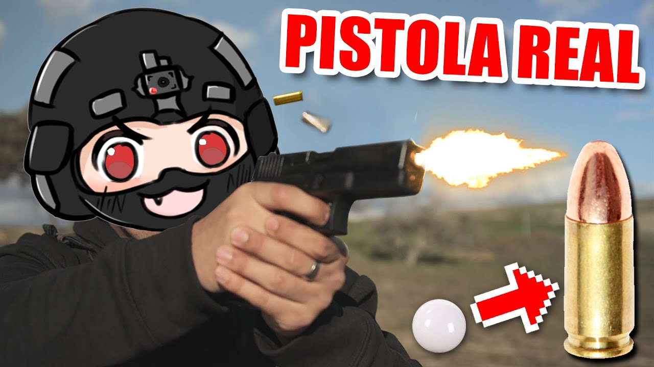 DISPARO ARMAS REALES ️ 😱 EL AIRSOFT ME DIO HABILIDADES REALES DE ...