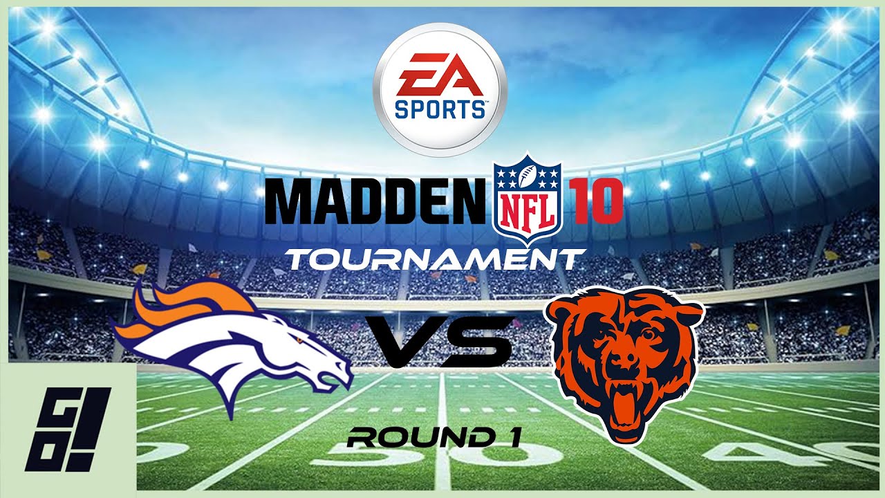 Madden 10 Tournament: Round 1 Tony vs Zach | Goofing Off! - YouTube