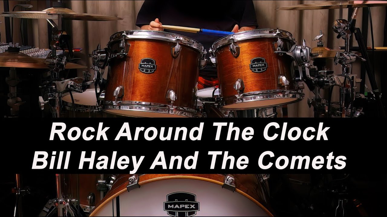 Rock Around The Clock, Bill Haley & The Comets (Drum Cover) - YouTube