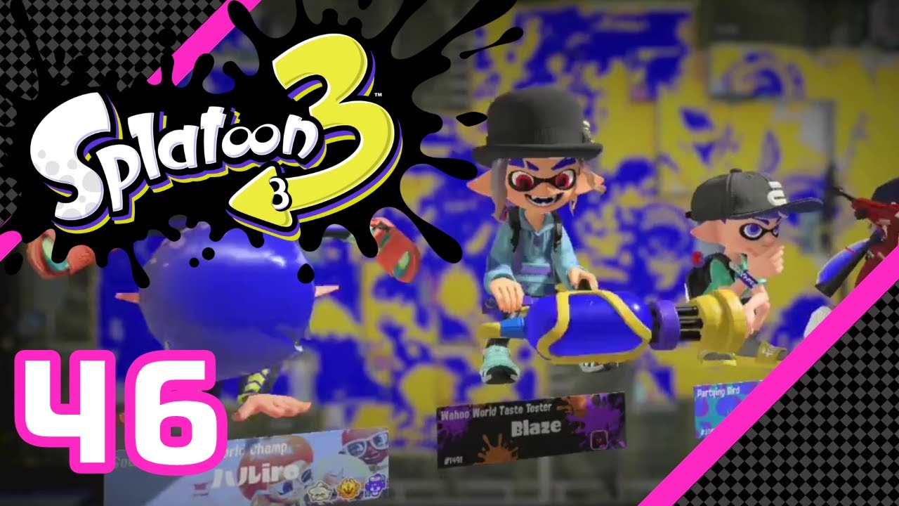 Splatoon 3 - Turf War with the Mini Splatling! - Playthrough (46) - YouTube