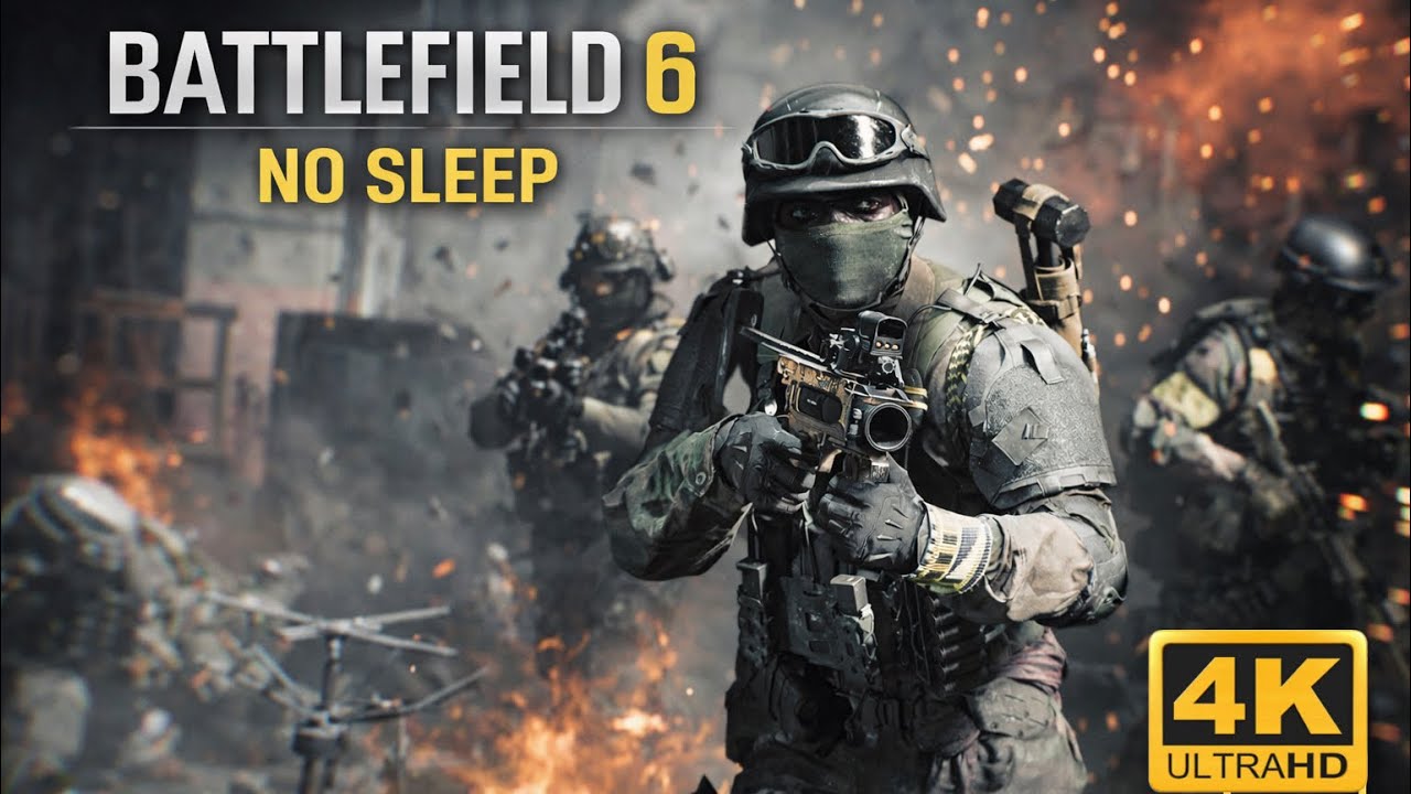 BATTLEFIELD 6 - Mission 5: No Sleep (4K) - No commentary - YouTube