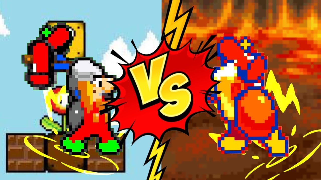 hammer vs Felipe (sprite animation) - YouTube