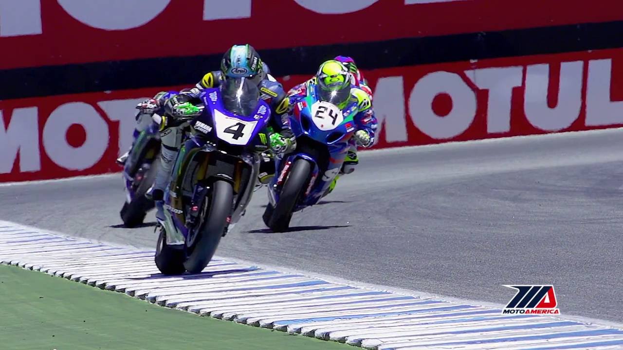 Josh Hayes, MotoAmerica Superbike Race Two Mazda Raceway Laguna Seca ...