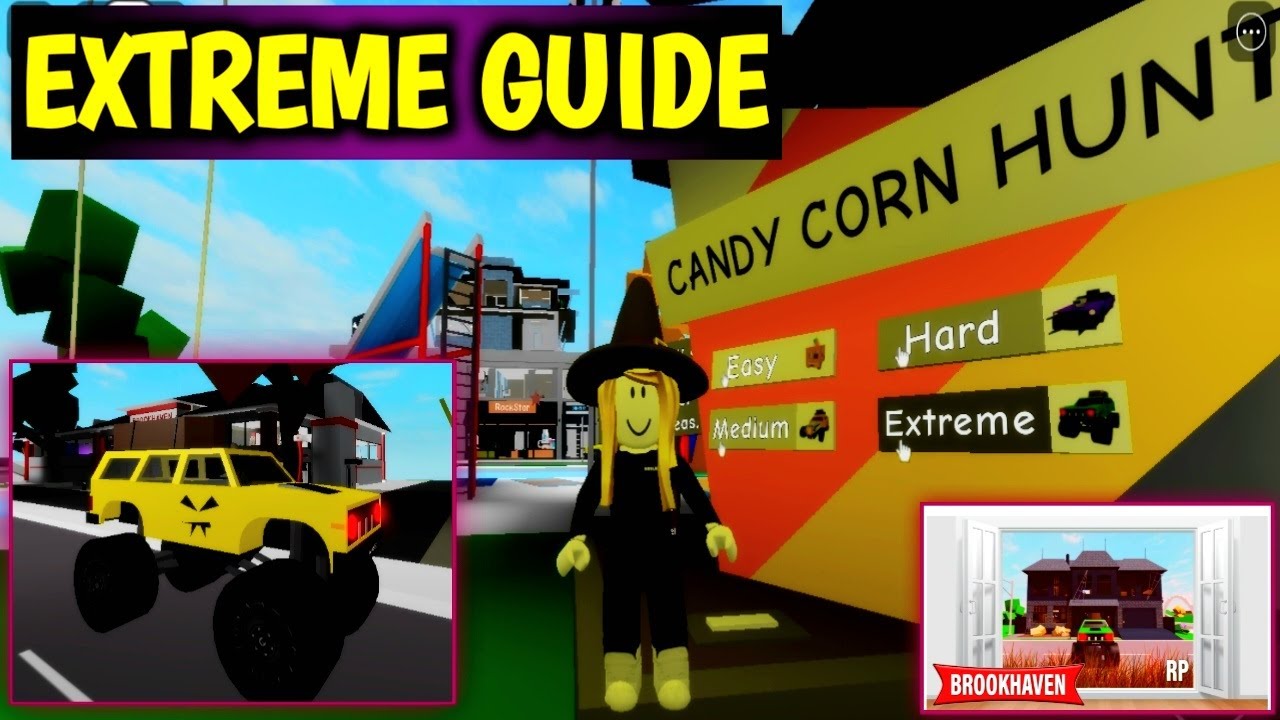 BERBURU PERMEN HALLOWEEN DI BROOKHAVEN [EXTREME GUIDE] - Roblox ...
