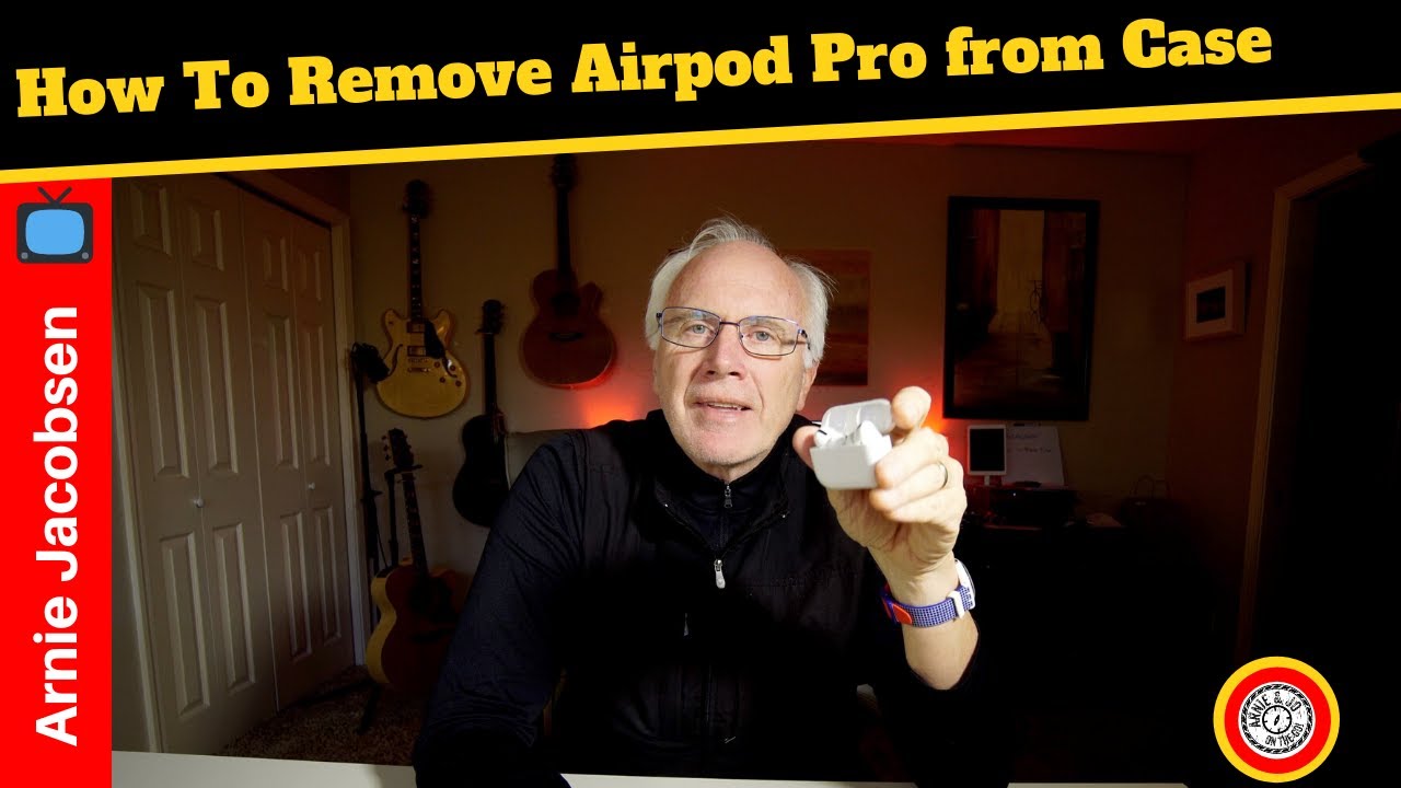 How To Remove Airpod Pro From Case - YouTube