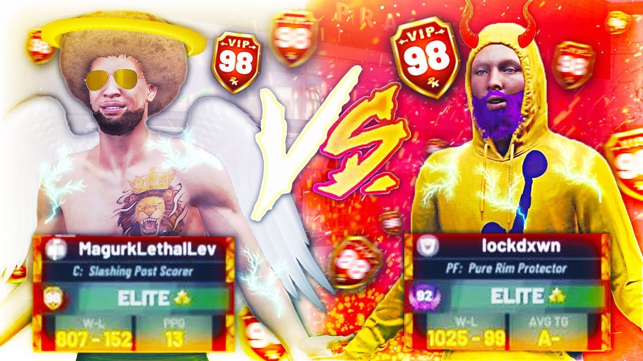 98 POST SCORER 1v1's A GOD LOCKDOWN? NBA 2K19 Crazy Stage 1v1 - YouTube