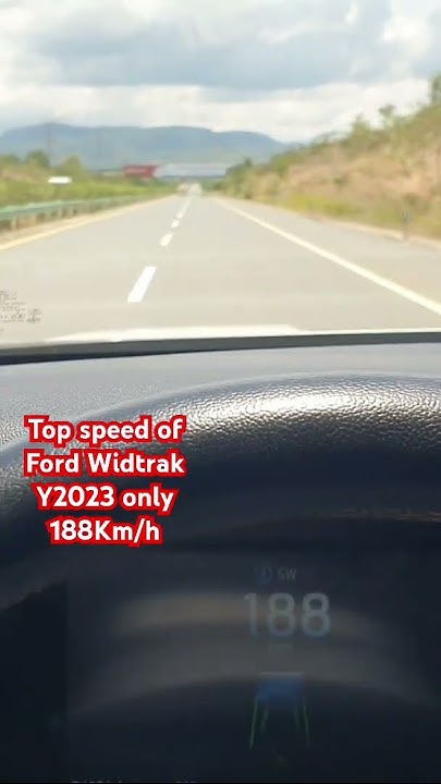 Top speed of Ford Widtrak Year 2023 188Km/h only - YouTube
