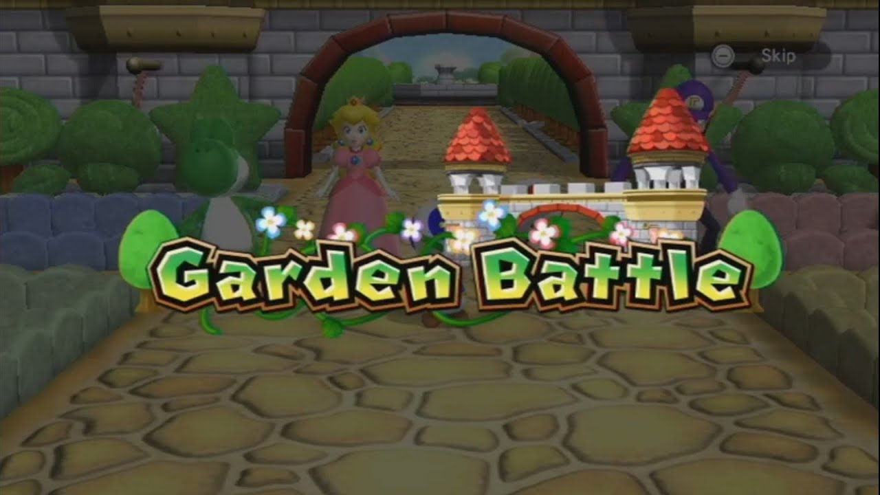 Mario Party 9 Garden Battle - YouTube