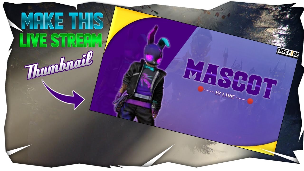 How To Make - Gaming Live Stream Thumbnail - On Android - gaming ...