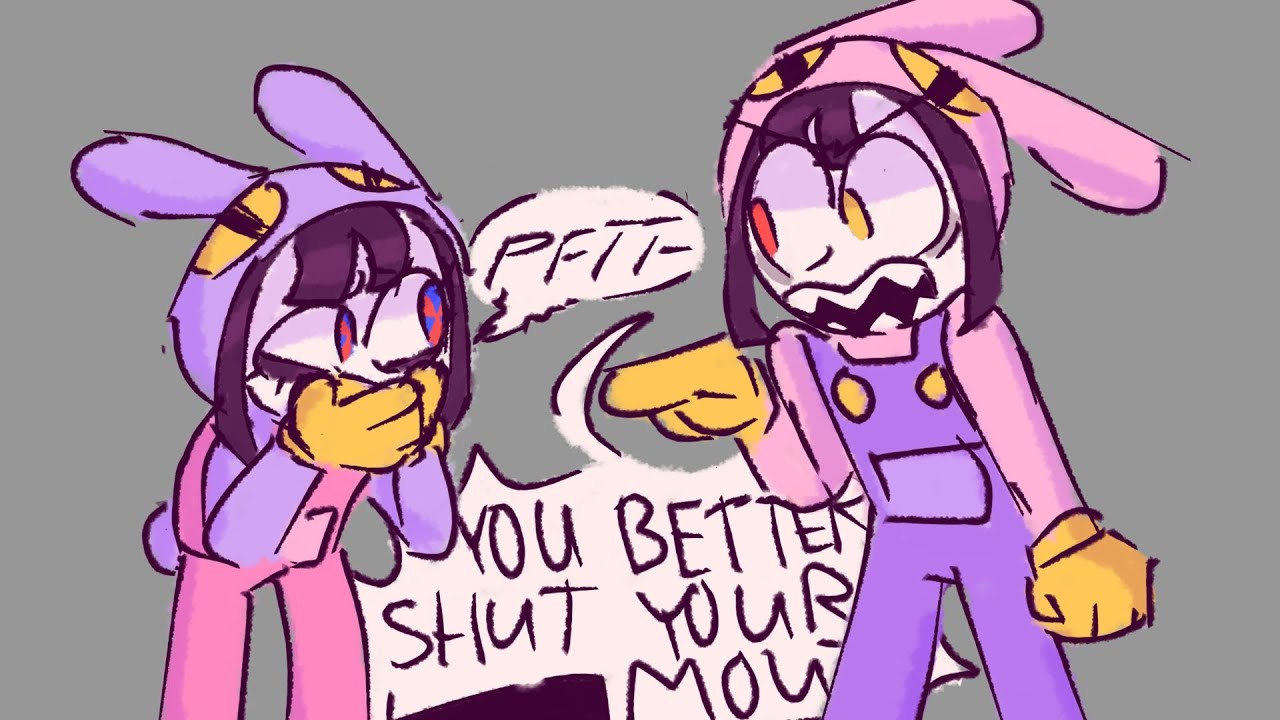 Pomni with her EVIL COUNTERPART?!! (The Amazing Digital Circus Comic ...